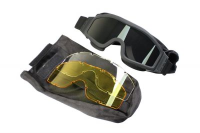 ZO Operator Goggles (Black) - Zero One Airsoft