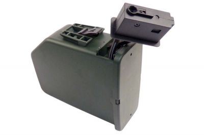 A&K Box Mag for M249 2500rds - Zero One Airsoft