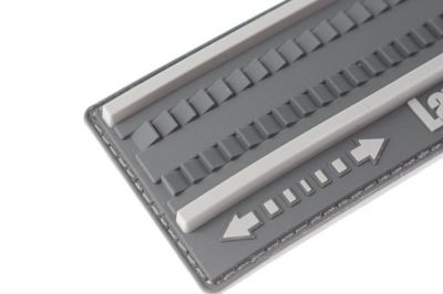 Laylax (Satellite) Hayamaki Fast Winding PVC Velcro Patch (Grey) - Zero ...