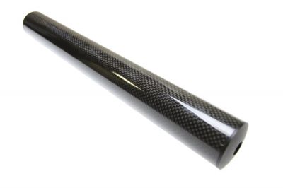 King Arms Carbon Fibre Suppressor 14mm CW/CCW 41 x 335mm - Zero One Airsoft
