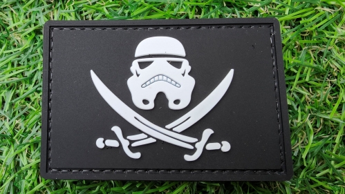 ZO PVC Velcro Patch "Stormtrooper Swords" - Zero One Airsoft
