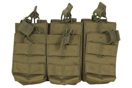 Viper MOLLE Quick Release Stacked Triple Mag Pouch (Olive) - Zero One ...