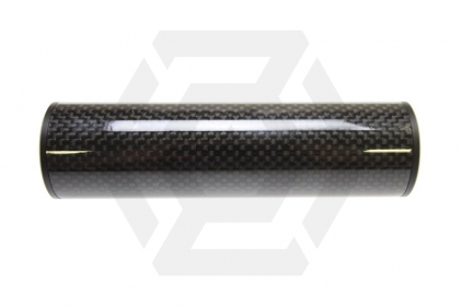 King Arms Carbon Fibre Suppressor 14mm CW/CCW 35 x 125mm - Zero One Airsoft