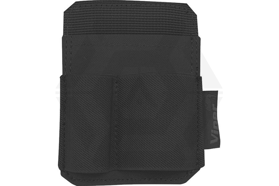 Viper Velcro Accessory Holder Patch (Black) - Zero One Airsoft