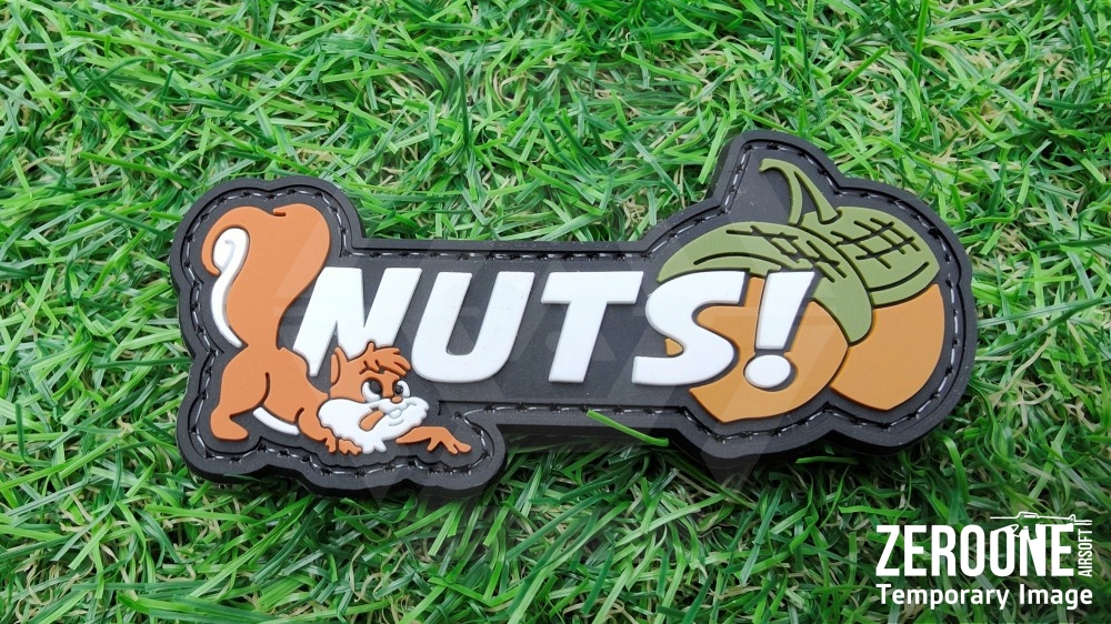 ZO PVC Velcro Patch "Nuts" - Zero One Airsoft