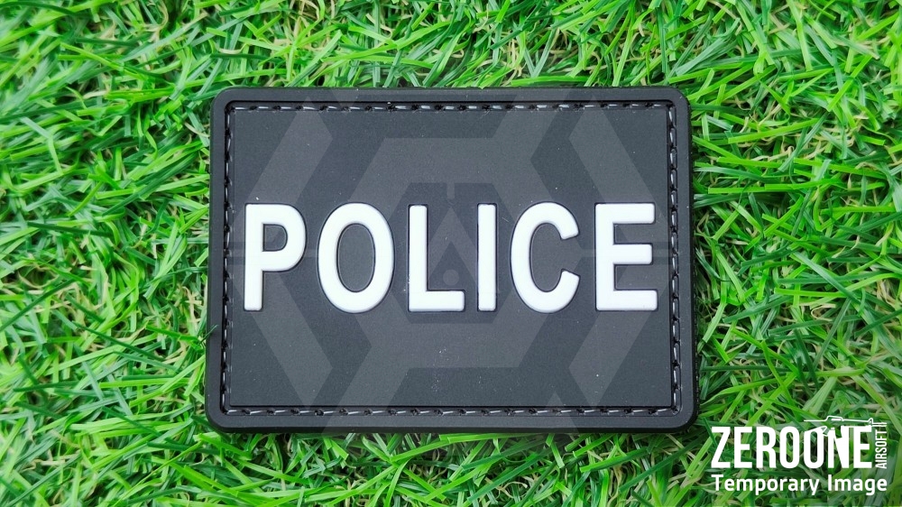 ZO PVC Velcro Patch "POLICE" - Zero One Airsoft