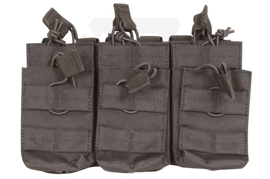 Viper MOLLE Quick Release Stacked Triple Mag Pouch (Black) - Zero One ...