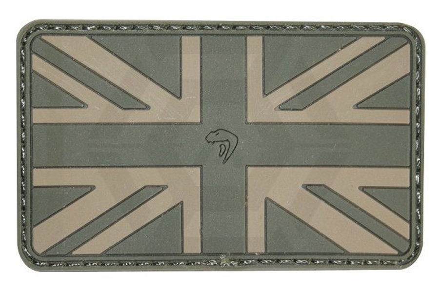 Viper Velcro PVC Union Flag Patch (Olive) - Zero One Airsoft
