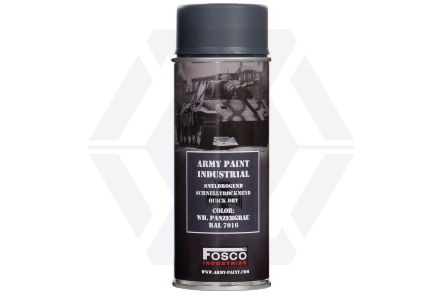 Fosco Army Spray Paint 400ml (Panzer Grey) - Zero One Airsoft