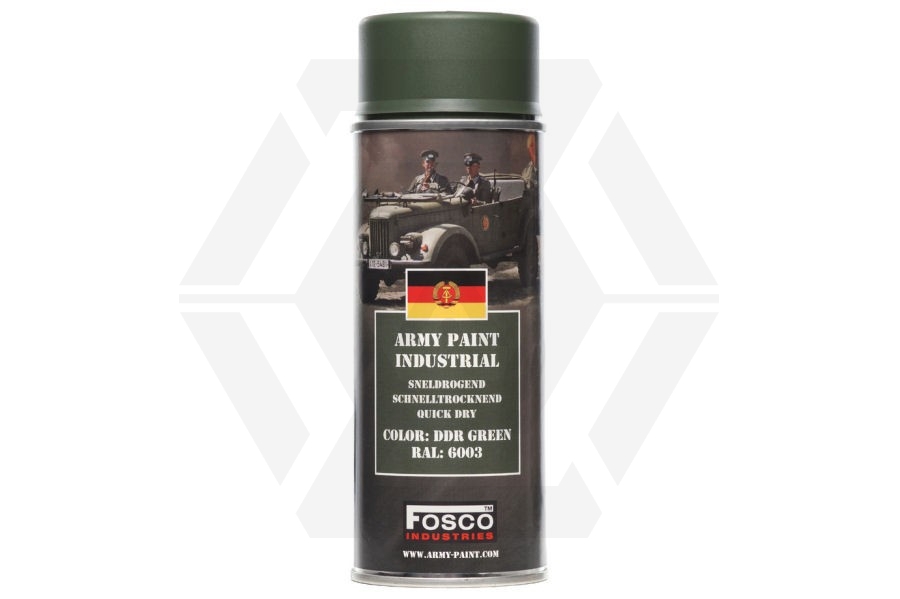Fosco Army Spray Paint 400ml (DDR Green) - Zero One Airsoft