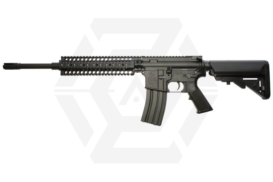 Tokyo Marui Recoil AEG M4 Recce Rifle (Black) - Zero One Airsoft